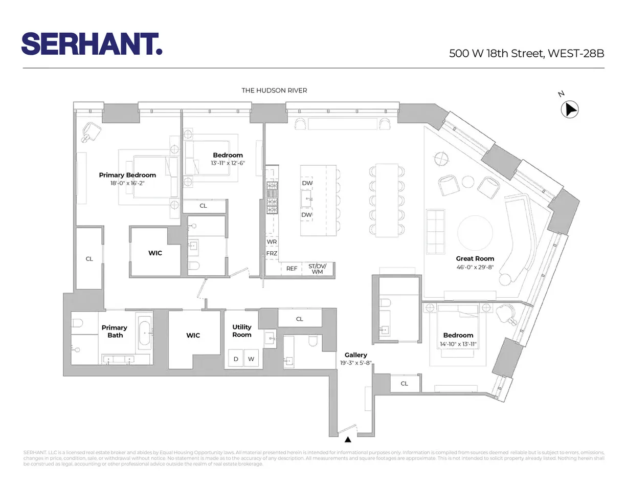 500 W 18th Street #W28B, New York, NY 10011 Property for sale